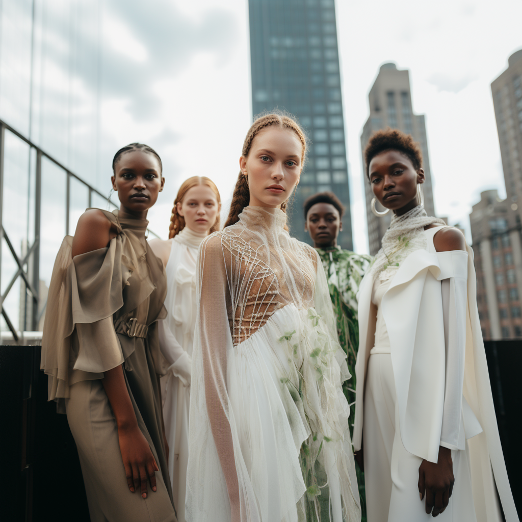 Green Elegance Takes Center Stage at NYFW ‘23 | by Shcherbatenko ...