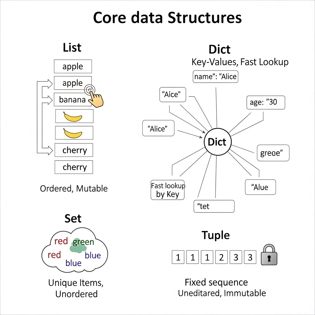 Mastering Data Structures in Python — From Theory to Real-World Performance | by Babar saad ...