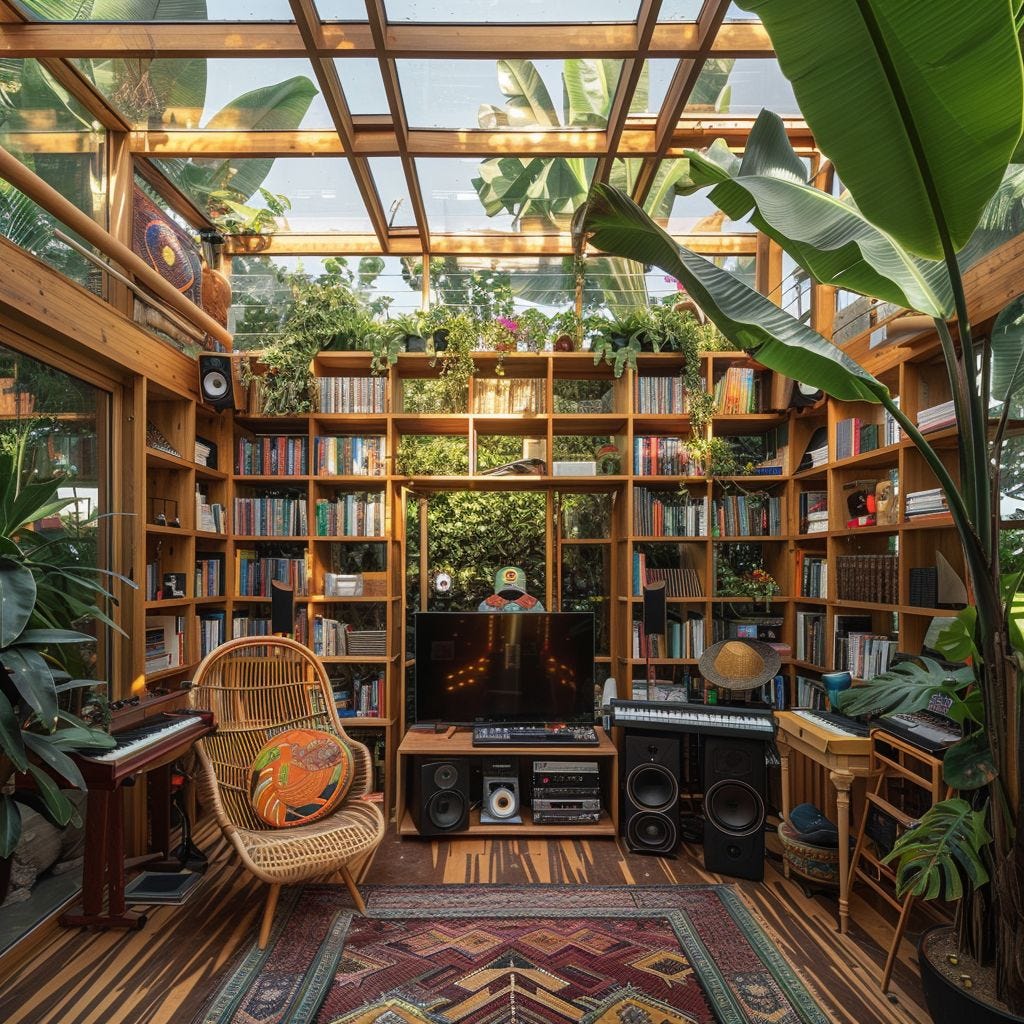 LoFi Deep Tech — Vintage Stoner House | by Sy | A Sy Study | Feb, 2025 | Medium