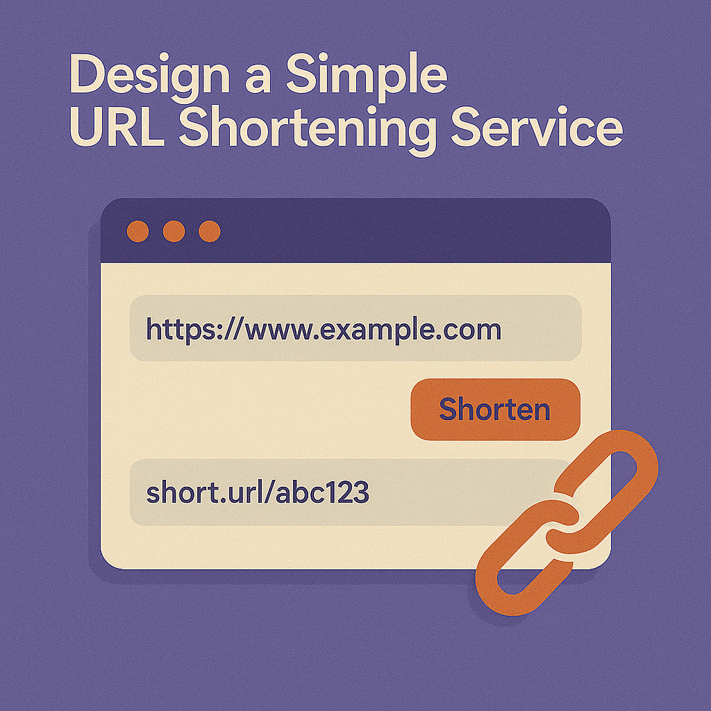 Designing a Simple URL Shortening Service | by Ankit Kumar Srivastava ...