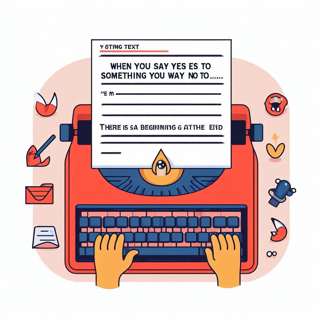 There is a beginning at the end. In product management, there is a term ...