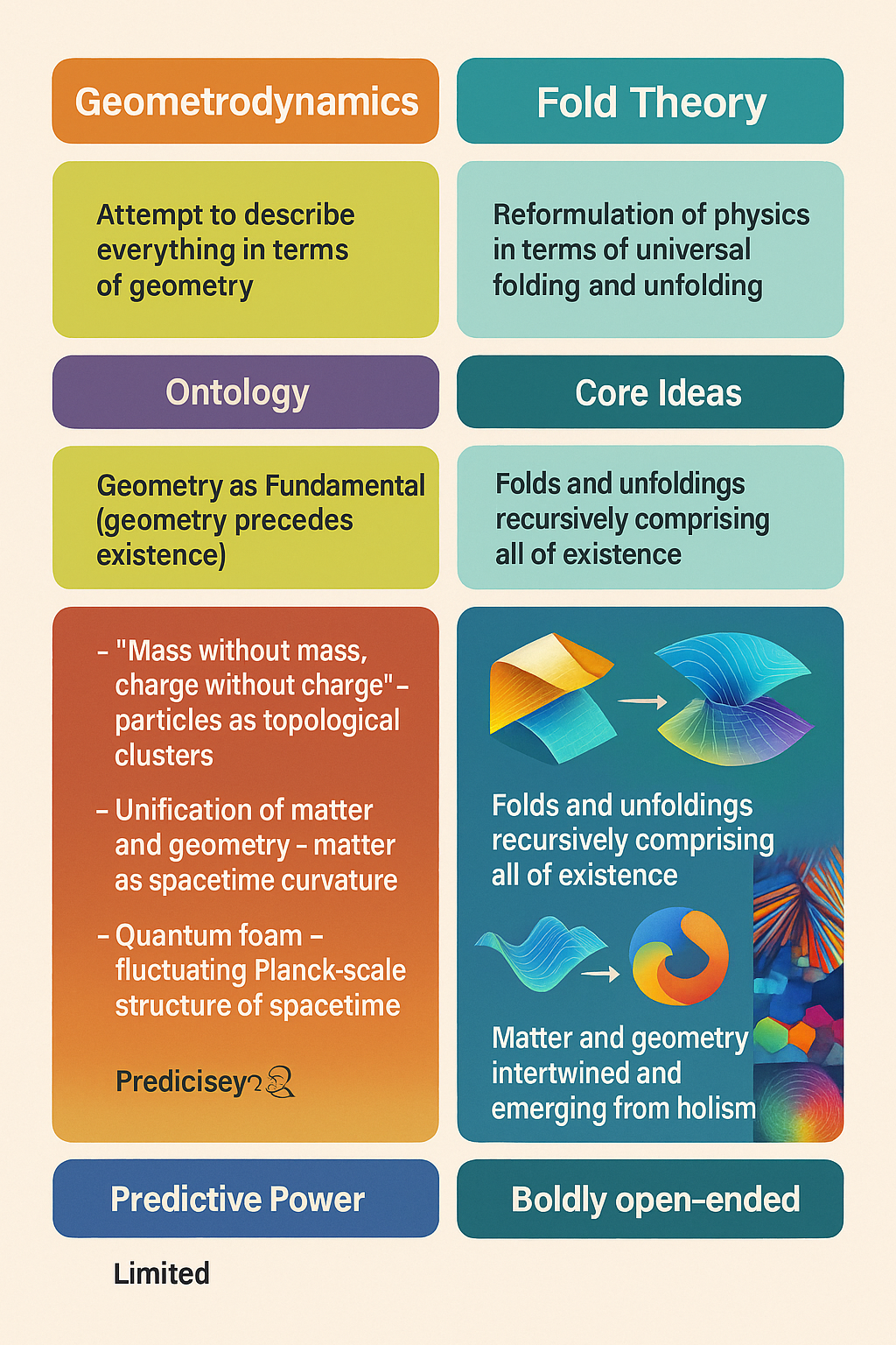 From Geometry to Structure: Why Wheeler Dreamed and Fold Theory ...