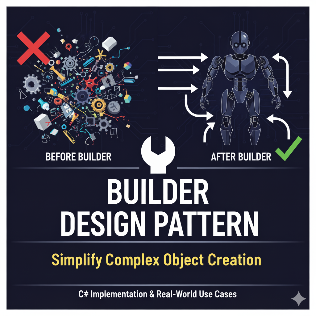 🧱 Mastering the Builder Design Pattern → Simplify Complex Object Creation | by MP Codes ...