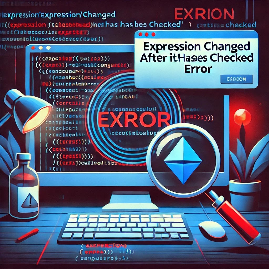 How to Fix ExpressionChangedAfterItHasBeenCheckedError in Angular | by Rainbow Life | Medium