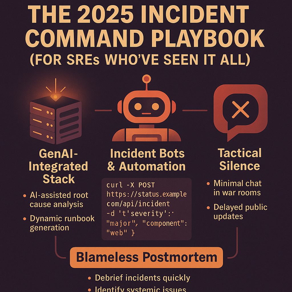 The 2025 Incident Command Playbook (For SREs Who’ve Seen It All) | by ...