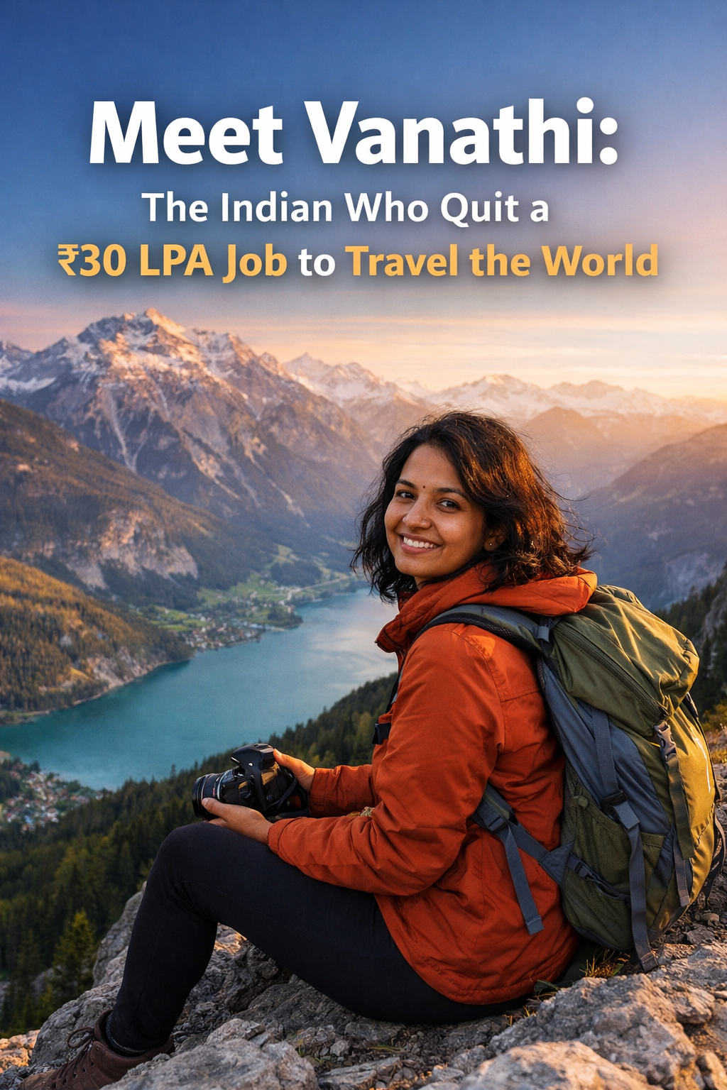 Meet Vanathi S: The Indian Who Quit a ₹30 LPA Job to Explore the World ...