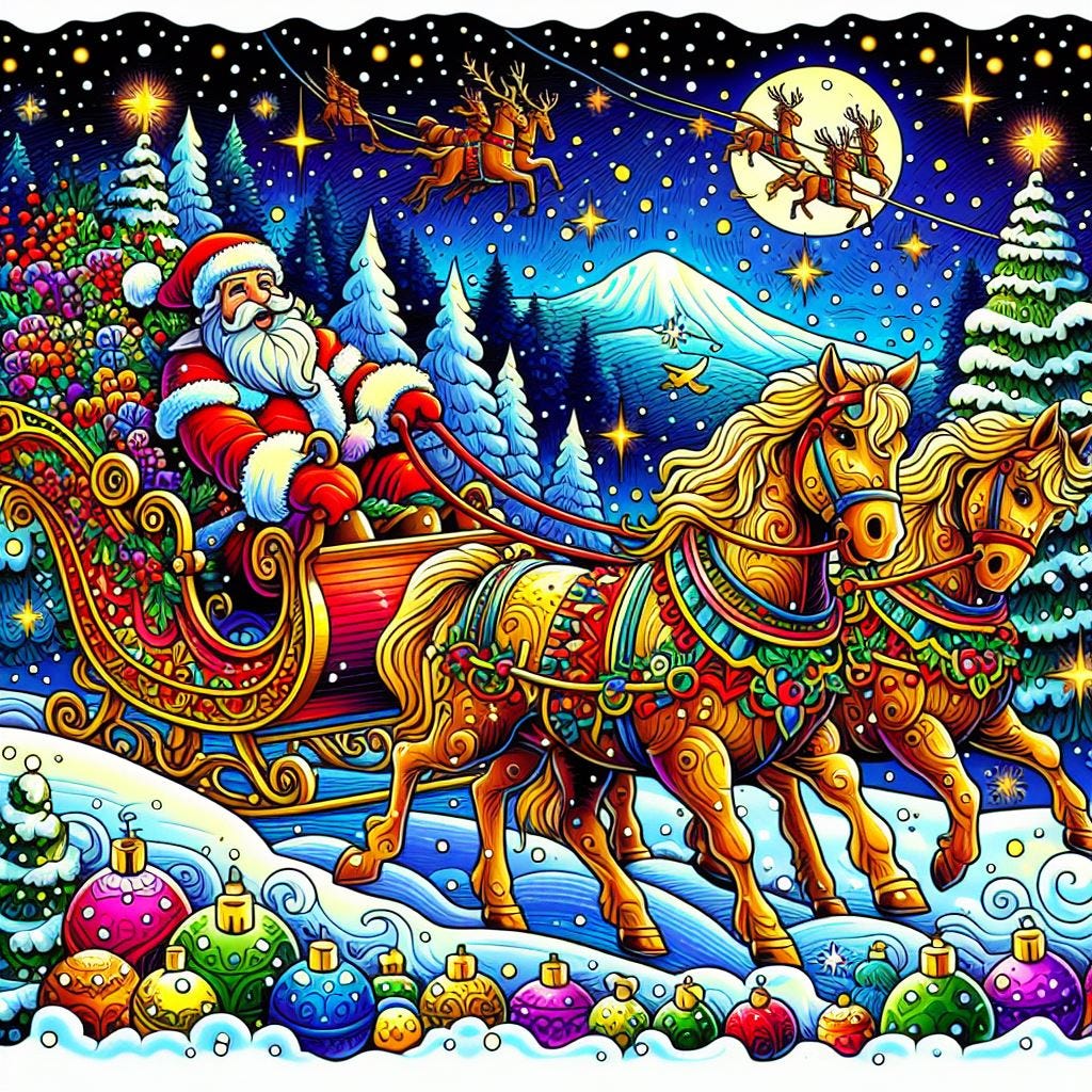Merry Apocalyptic Christmas. AI turned Jingle Bells into a horror… | by ...