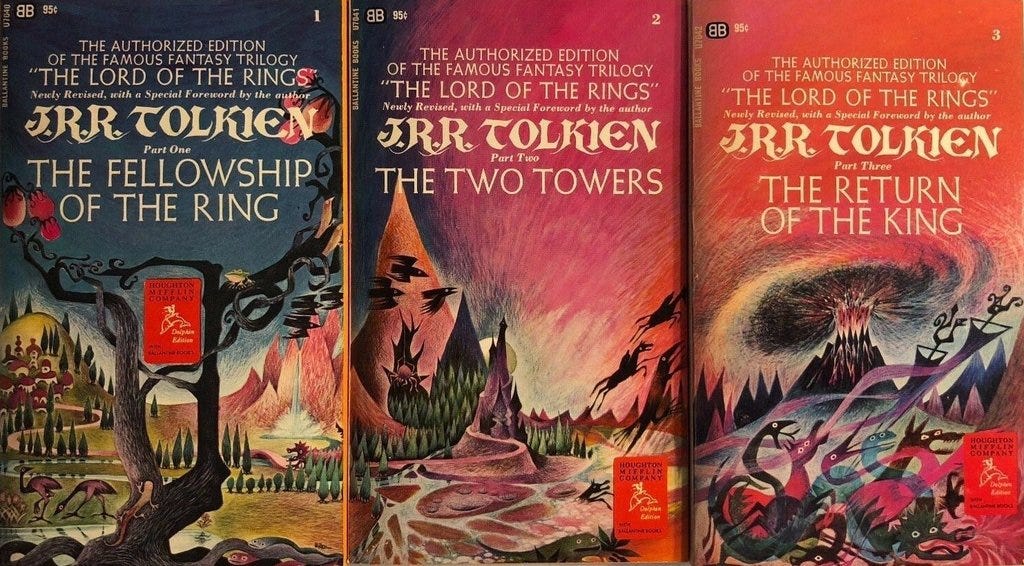 The Cover Art of Tolkien’s Lord of the Rings Seduced Me | by Melissa ...