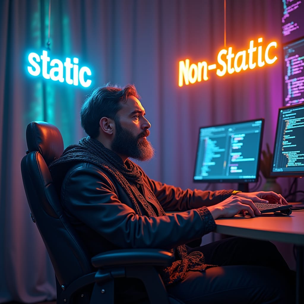 Understanding Static vs Non-Static Methods | by Abdelrahman Nasser | Medium Understanding Static vs Non-Static Methods | by Abdelrahman Nasser | Medium