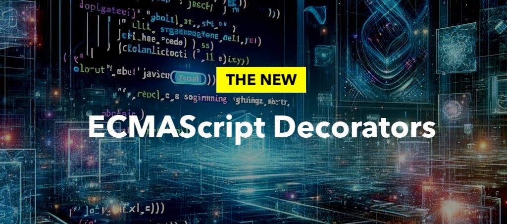 The brand new ECMAScript Decorators | by Uday Hiwarale | JsPoint | Medium