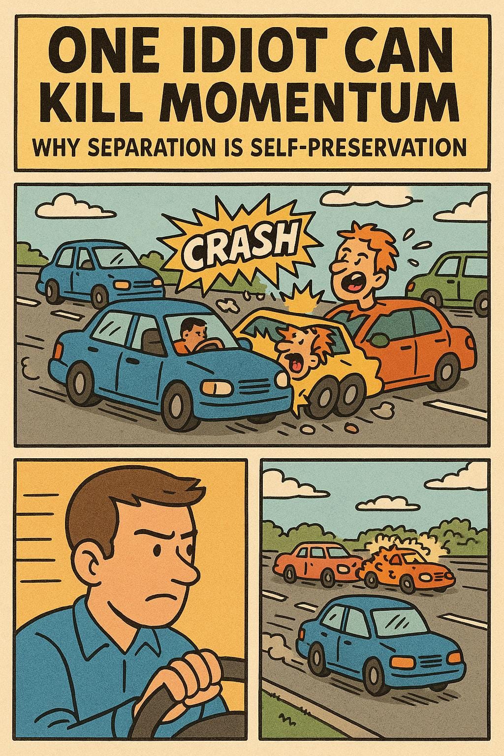 One Idiot Can Kill Momentum: Why Separation Is Self-Preservation | by ...
