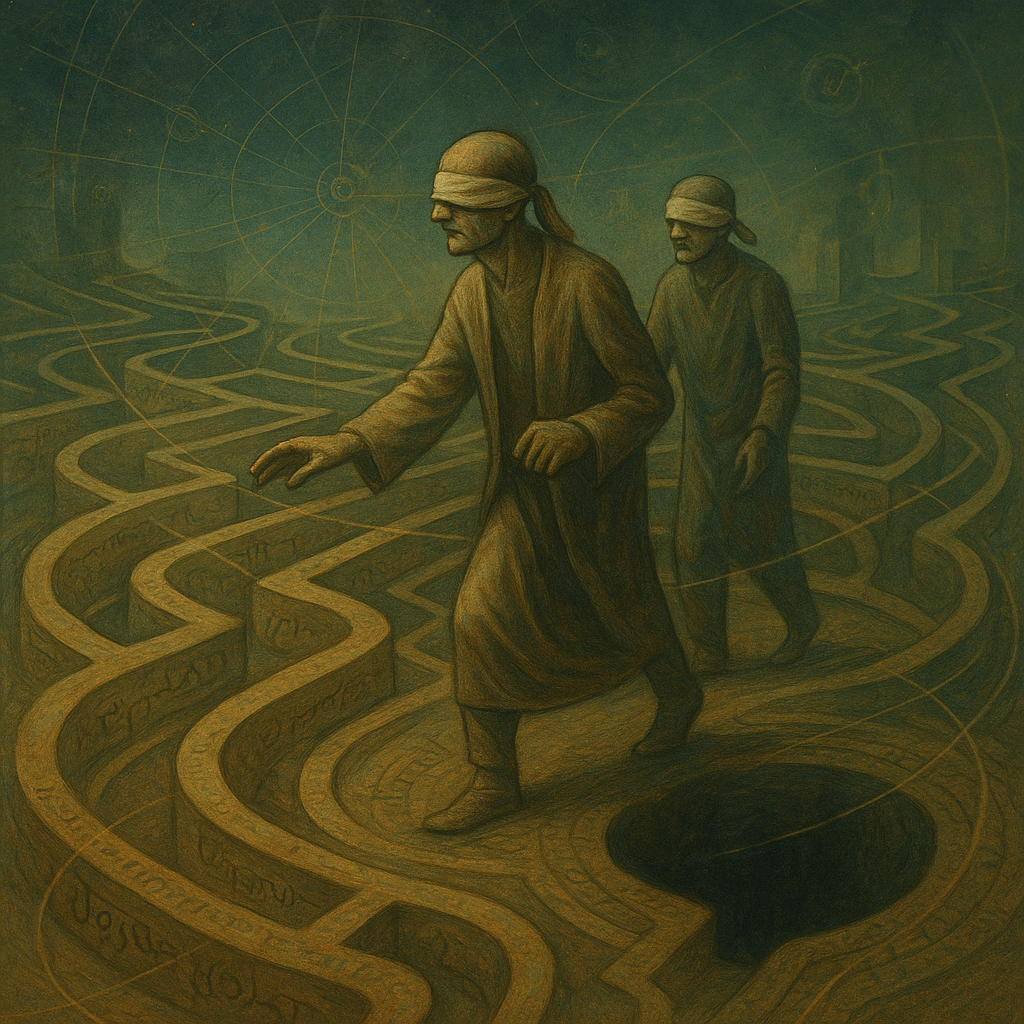 Blind Leading the Blind. Sayings 34–36 and the Mercury Maze | by ...