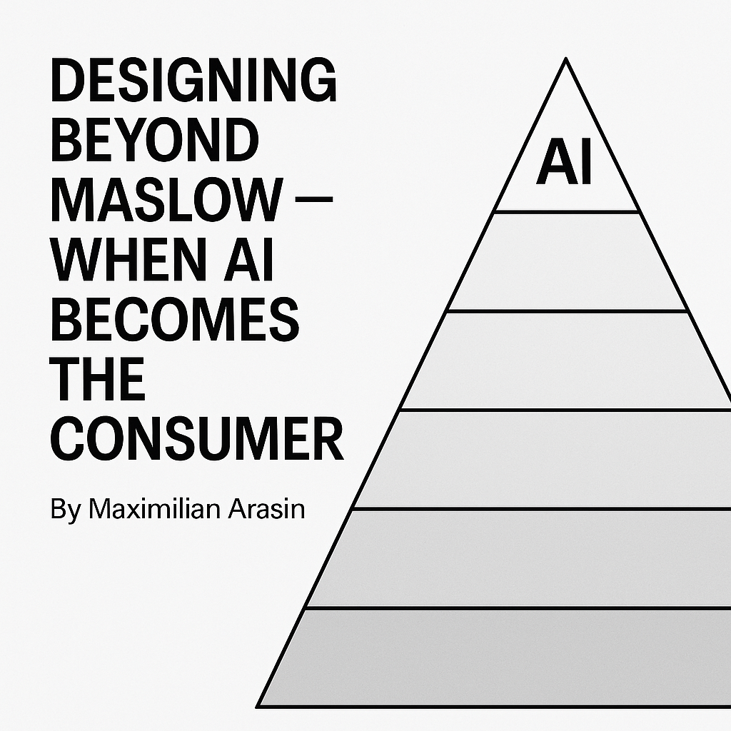 Designing Beyond Maslow. When AI Becomes the Consumer | by Maximilian ...