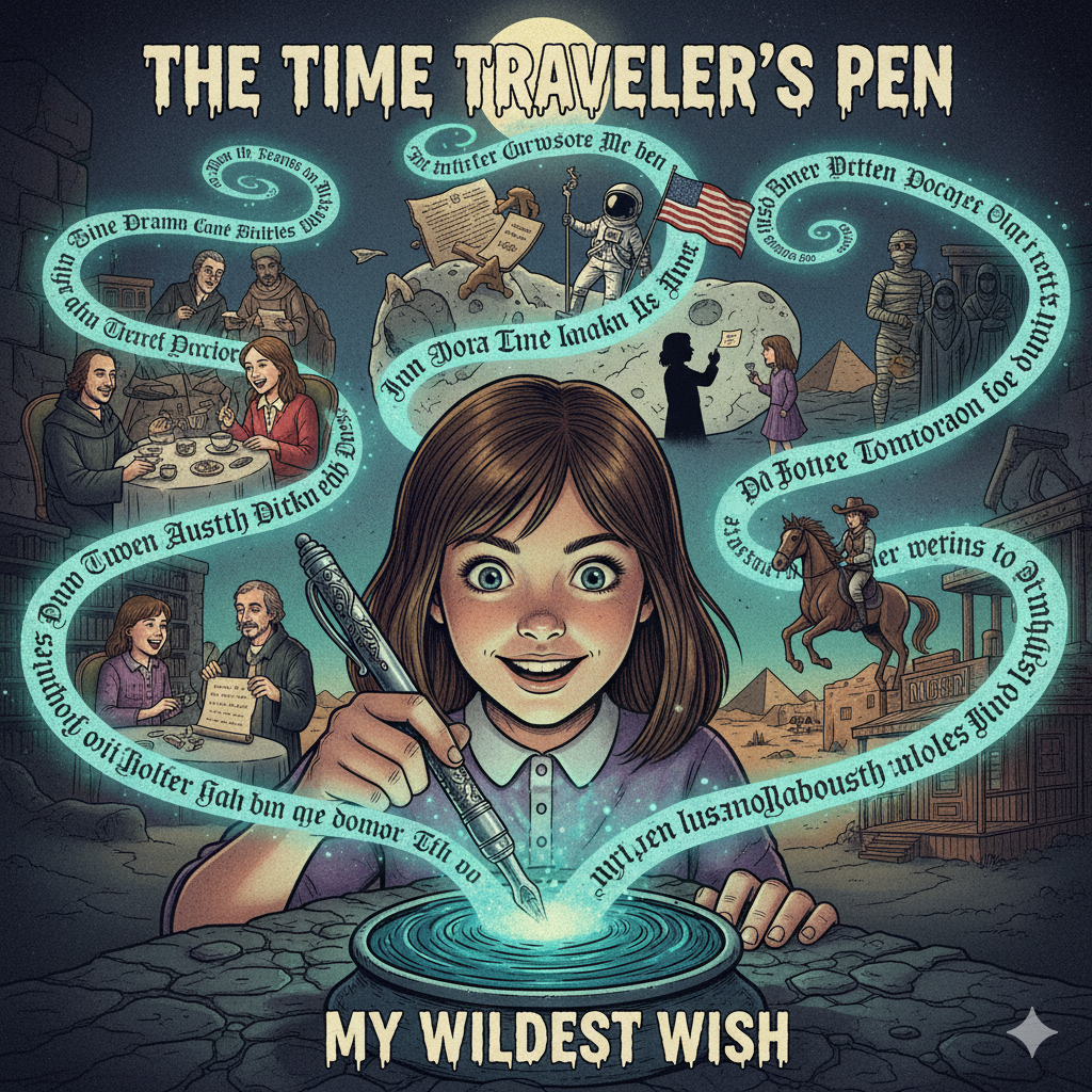 My Wildest Wish: The Time Traveler’s Pen — A Writing Challange | by ...