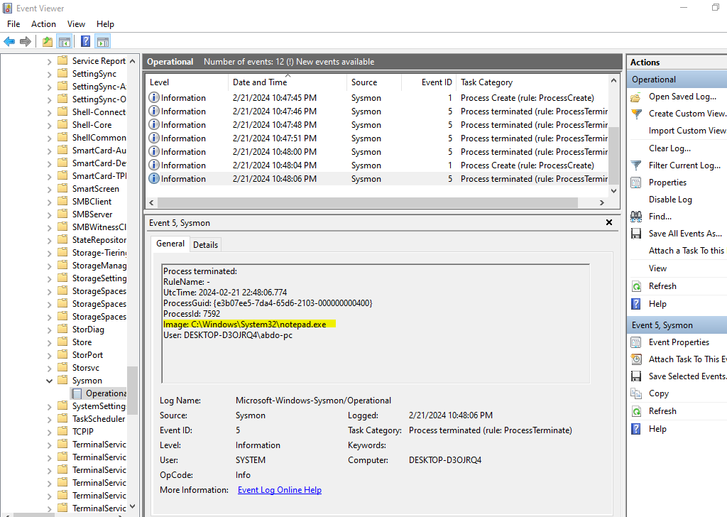 Threat Hunting with sysmon 101 part 1: sysmon installation | by Abd-EL-Rahman Hesham | Medium