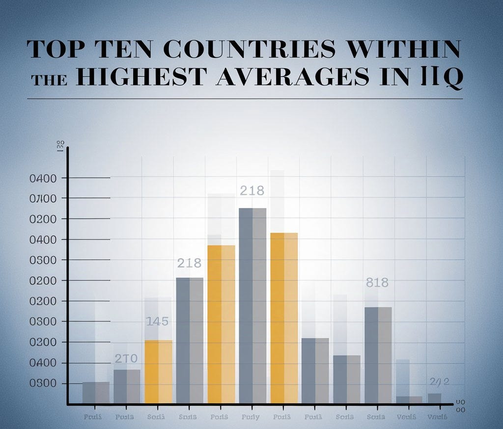 Top Ten Countries within the Highest Averages in IQ: A Look into the Rankings | by Shoaib Atif ...