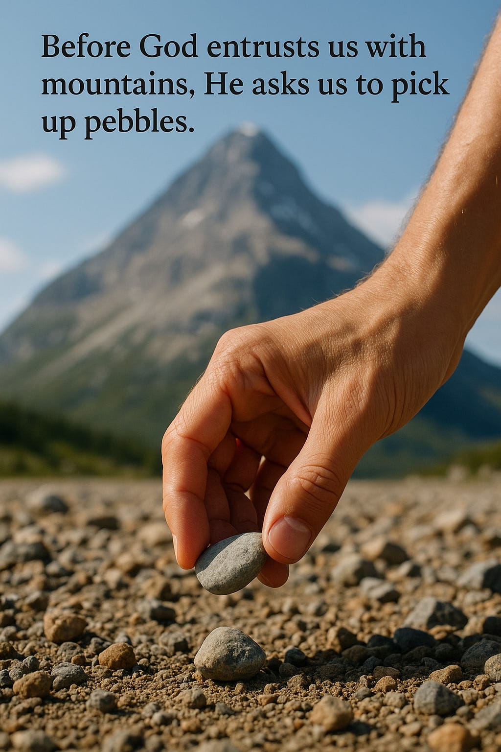 Pebbles Before Mountains. Reformation with Intention | by Eiri Waters ...