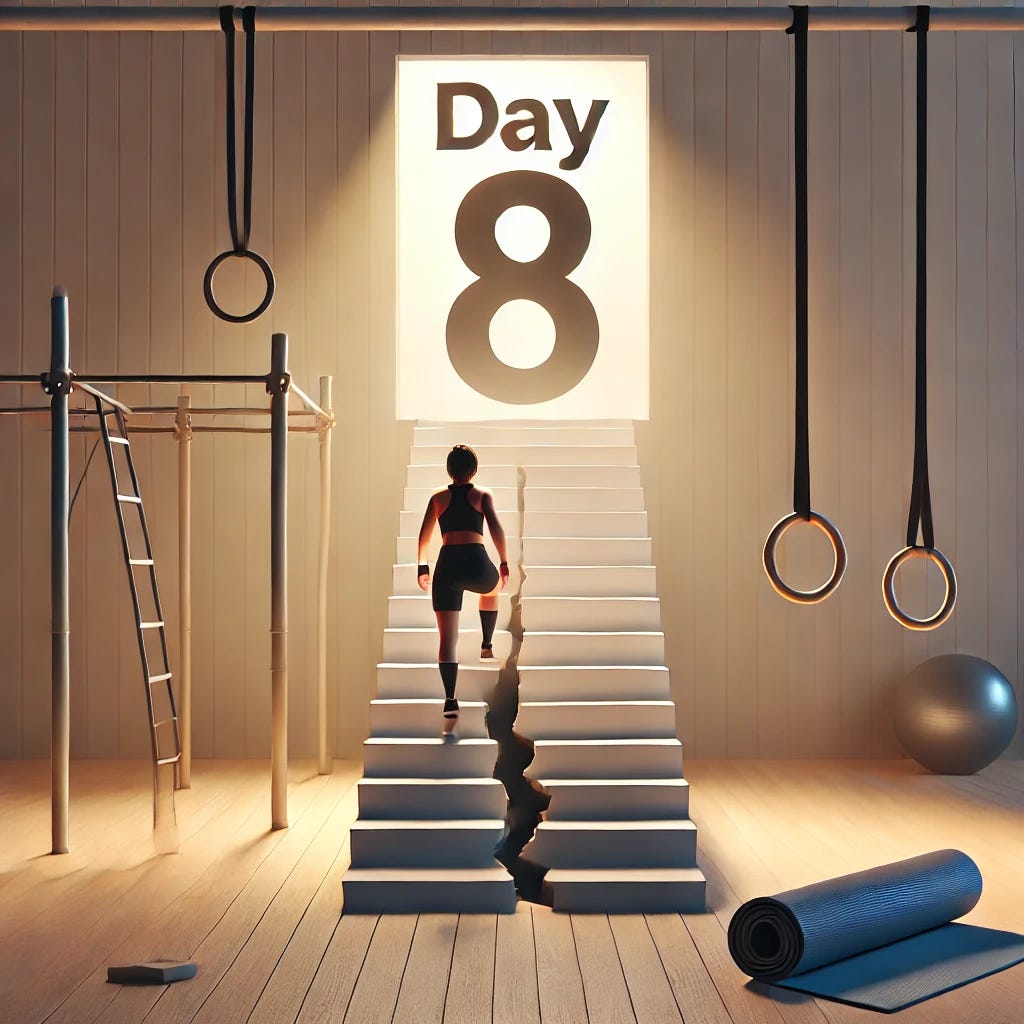 Day 8: Kicking Off Week 2 — Navigating Setbacks with Patience | by ...