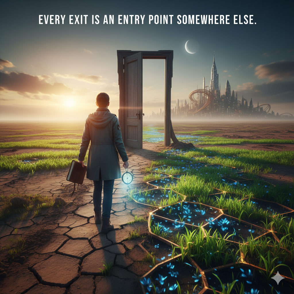 Every Exit is an Entry Point Somewhere Else: Why True Leaders Never See ...
