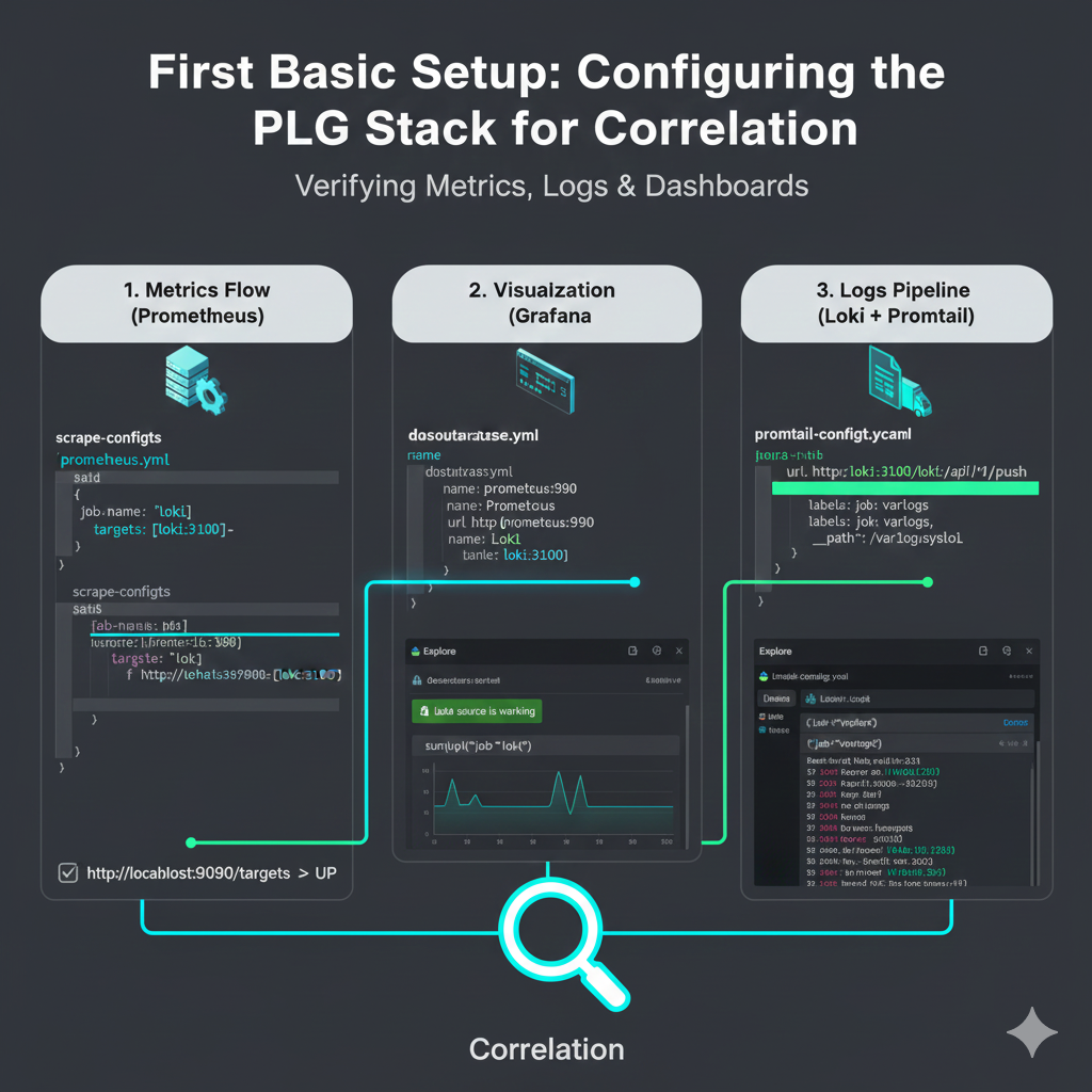 First Basic Setup: Configuring the PLG Stack for Correlation | by ...