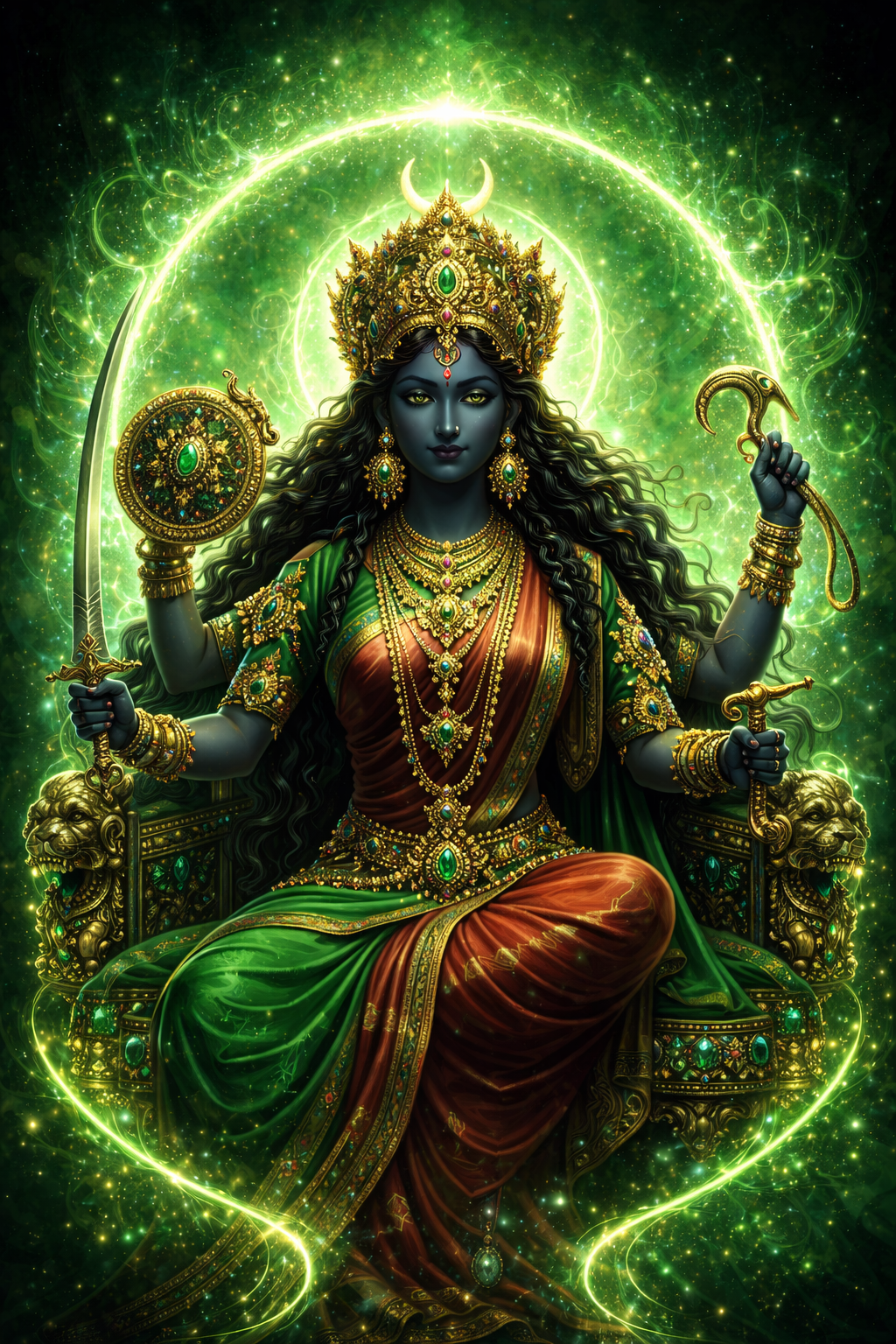 And Now Meditation on Mother Matangi | by Rajeev Kasat | Jan, 2026 | Medium