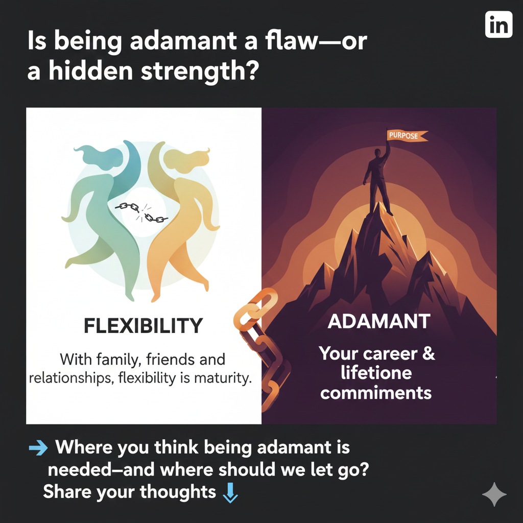 Is Being Adamant Good or Bad?. Being adamant is often seen as a… | by ...