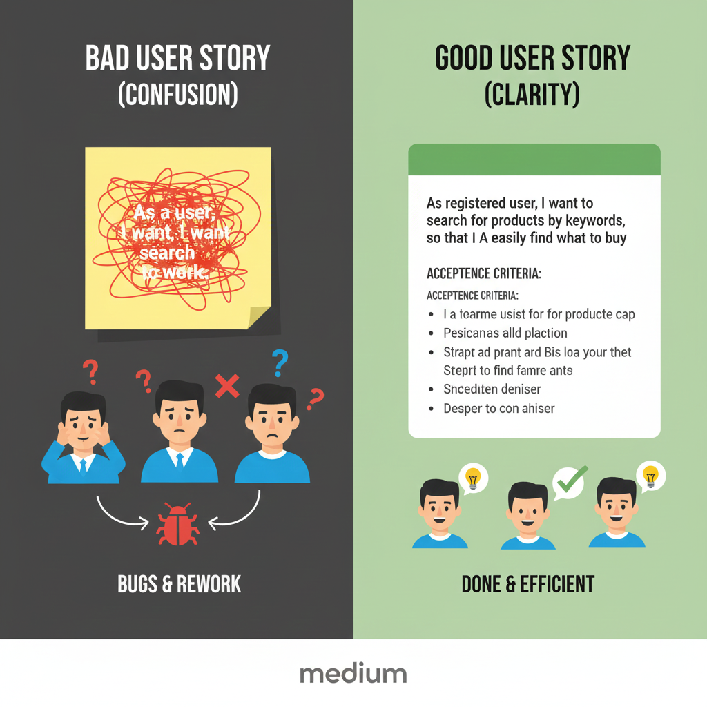 ️ The Anatomy of a Perfect User Story: Beyond “As a, I want, So that ...