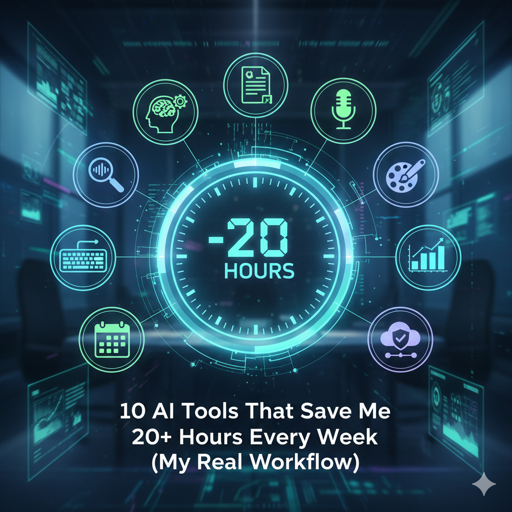10 AI Tools That Save Me 20+ Hours Every Week | by Jaimini Panchal ...