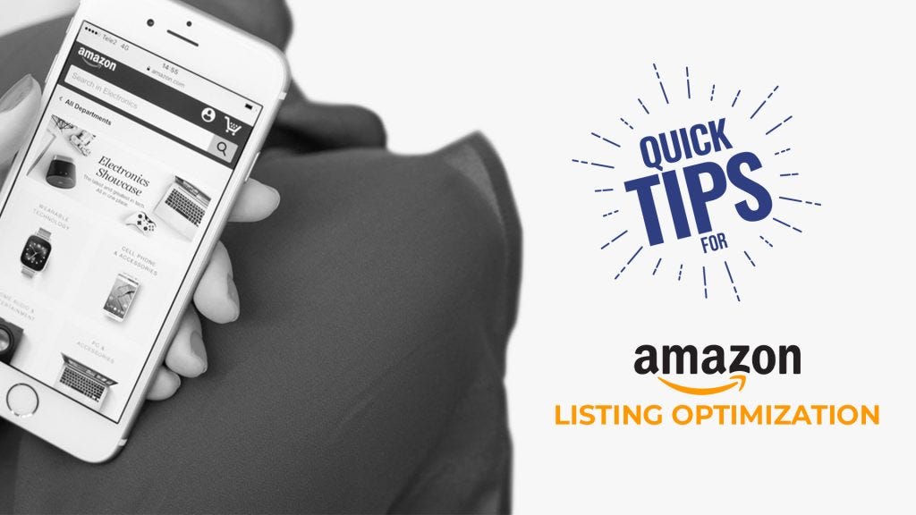 Quick Tips for Amazon Listing Optimization | by sellers hub | Medium
