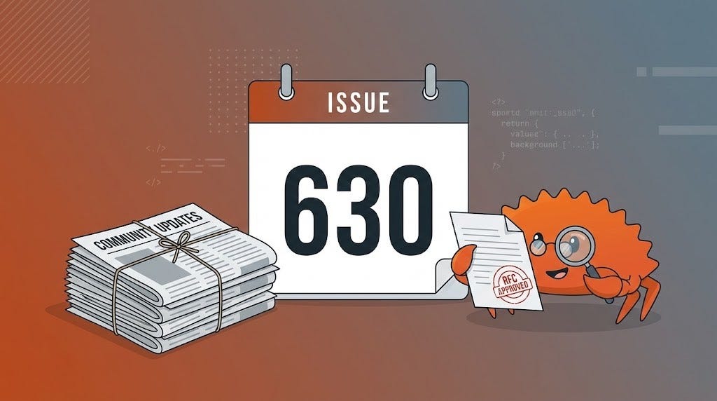 This Week in Rust 630: Project Goals, RFC Approvals, and Community ...