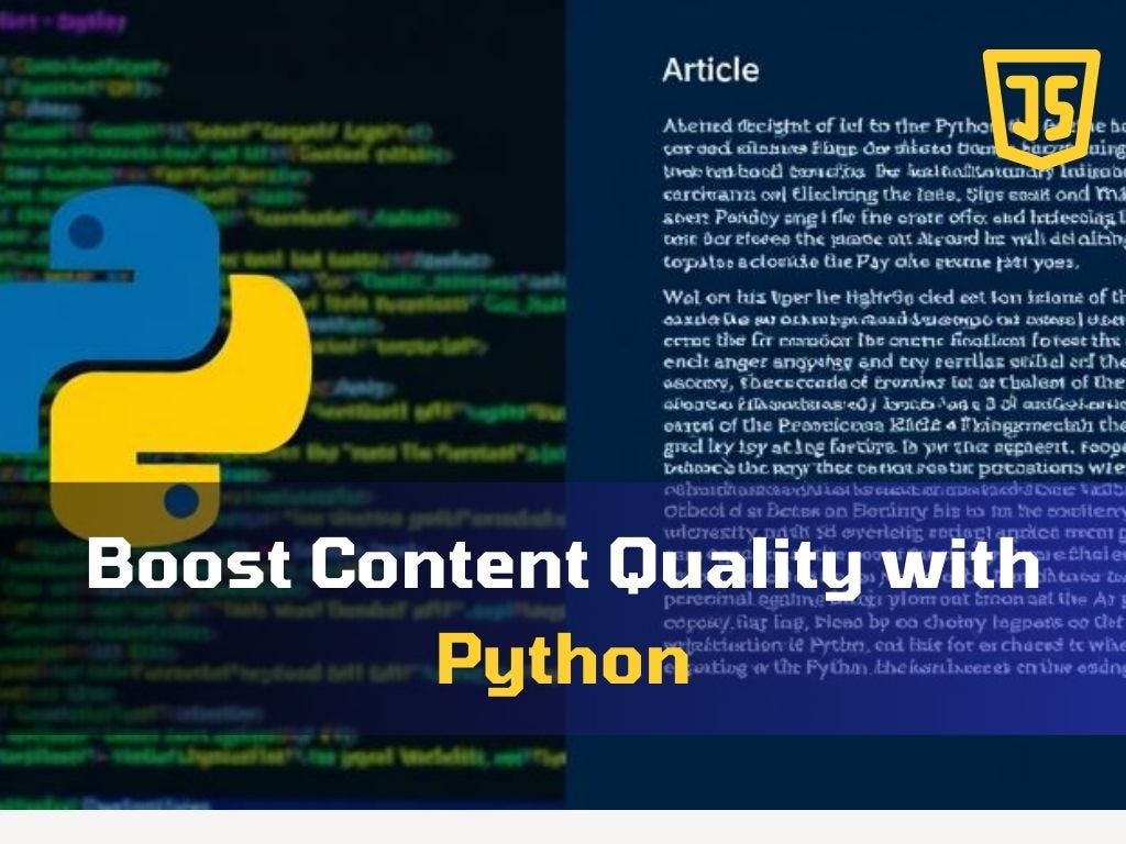 Create a Simple Python Tool to Measure Content Quality | by Shantun Parmar | Readers Club | Medium