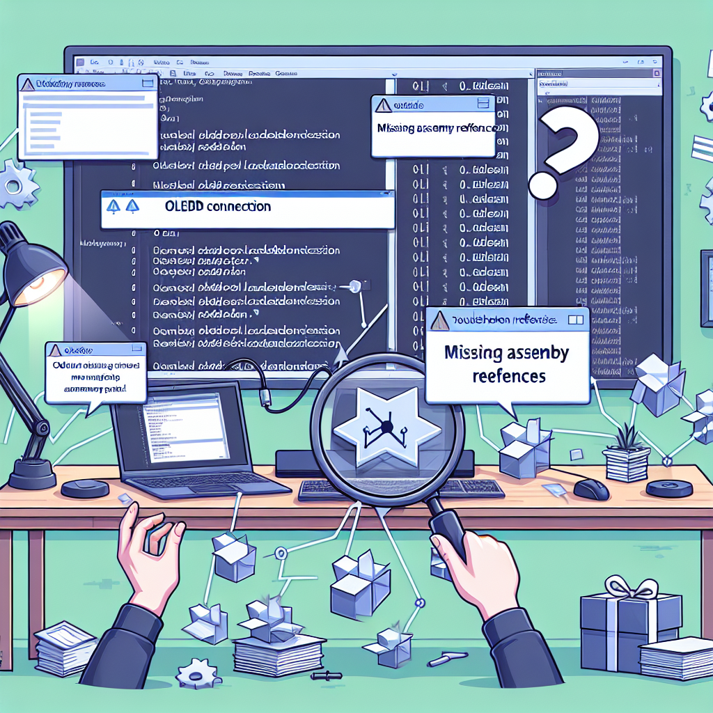 Resolving OleDbConnection Error in Visual Studio: Troubleshooting Missing Assembly References ...