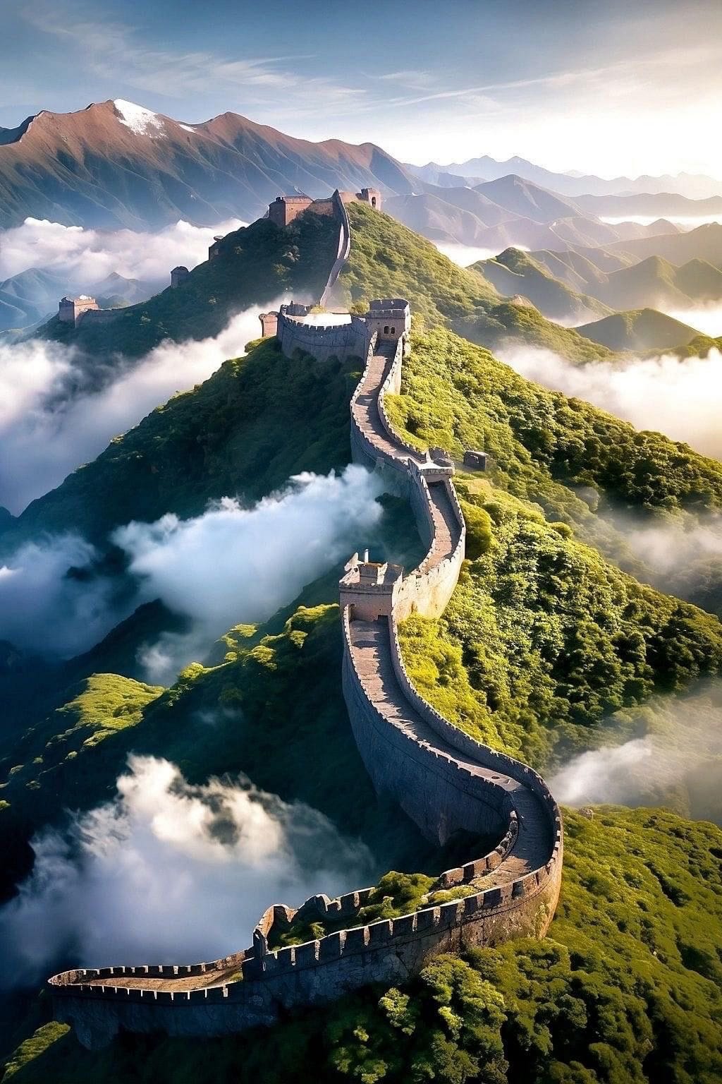 The Great Wall of China is a series of fortifications built to protect ...