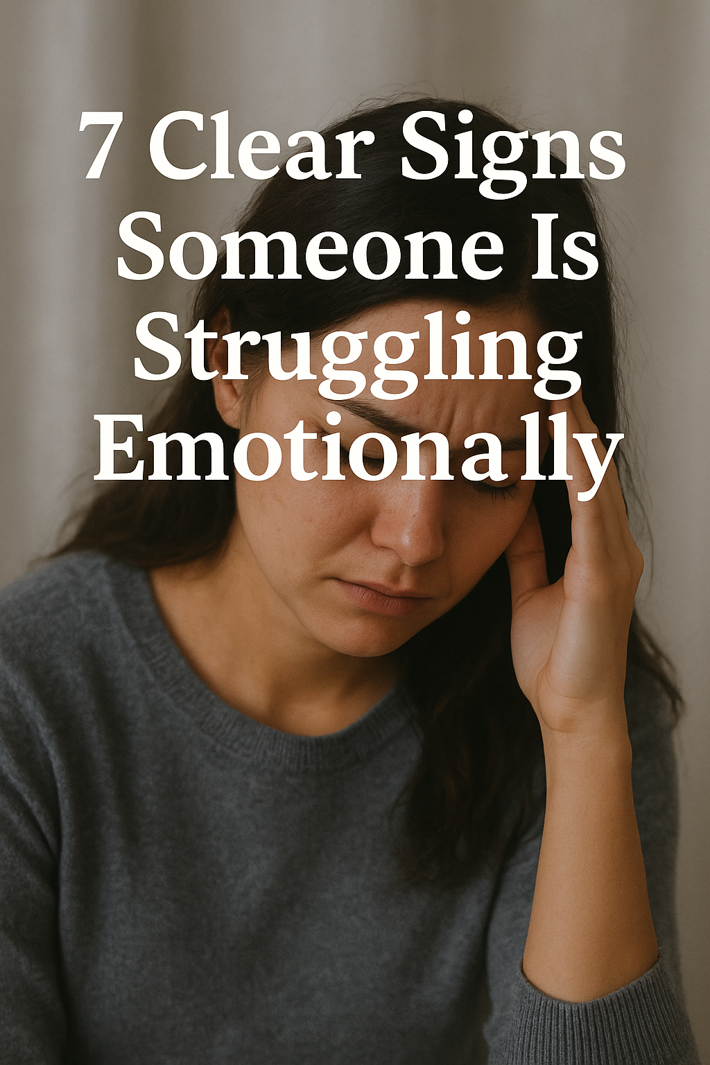 7 Clear Signs Someone Is Struggling Emotionally | by Dipesh Kumar | Dec ...