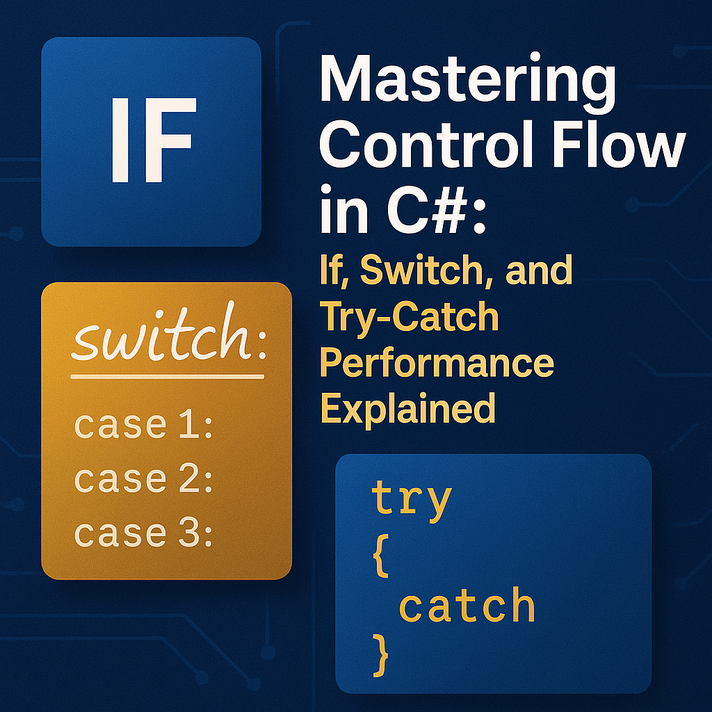 Mastering Control Flow in C#: If, Switch, and Try-Catch Performance Explained | by Or Ben ...