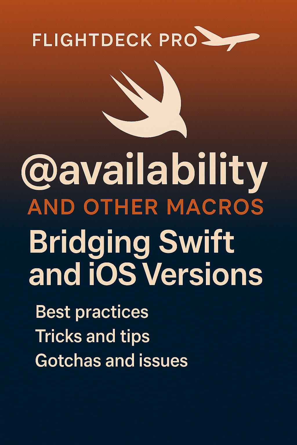 Swift @available, Macros, and How to Survive Beta Season Without Delaying Your Flight | by ...