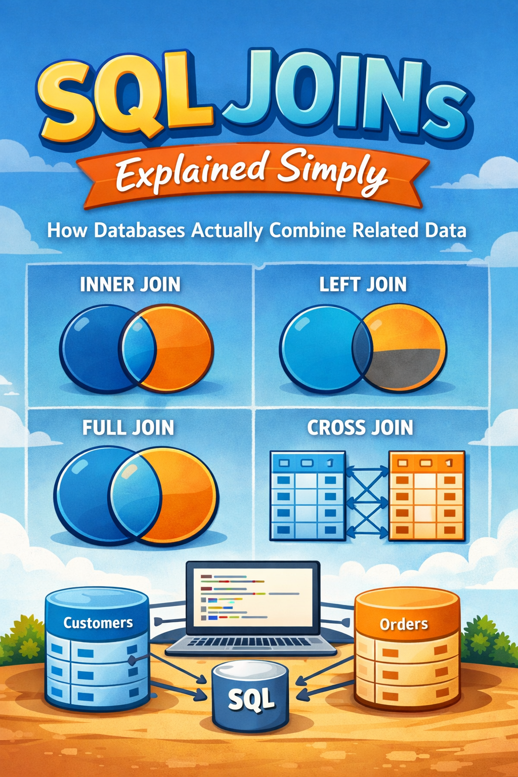 SQL JOINs Explained: How Databases Actually Combine Related Data | by Ajaymaurya | Jan, 2026 ...
