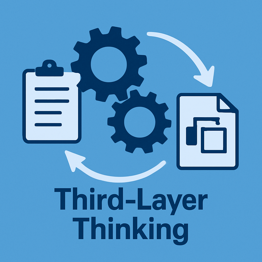 Third‑Layer Thinking: Copy‑Paste Blueprints & Self‑Updating Loops | by ...