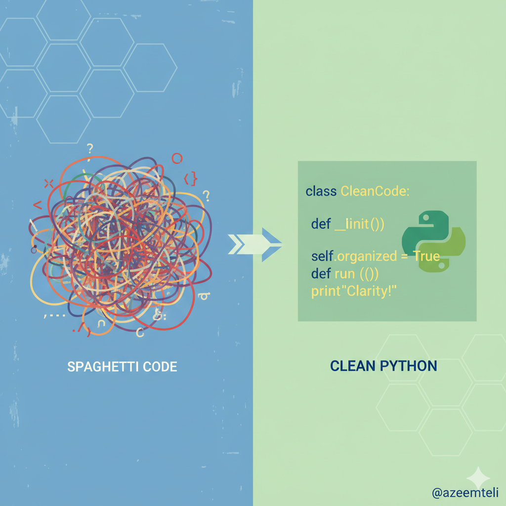 The One Python Refactor That Instantly Cleaned Up 80% of My Code | by Azeem Teli | PyZilla ...