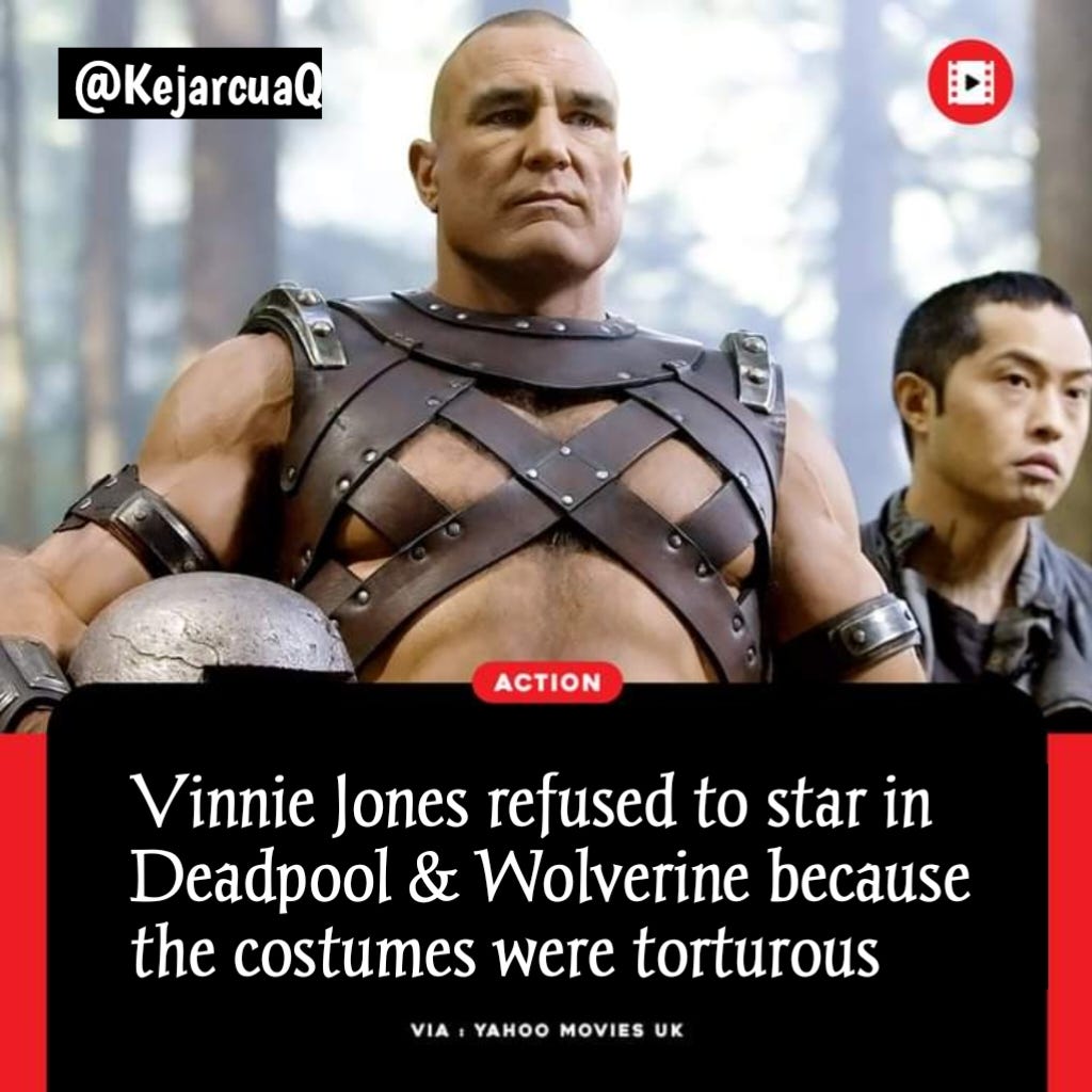 Vinnie Jones refused to star in Deadpool & Wolverine because the costumes were torturous | by ...