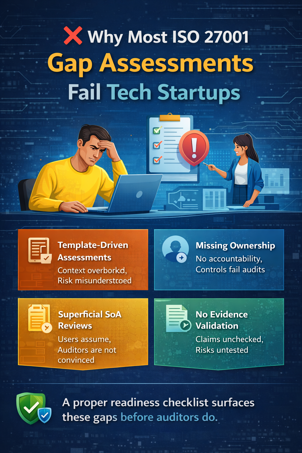 Why Most ISO 27001 Gap Assessments Fail Tech Startups | by Eguen ...