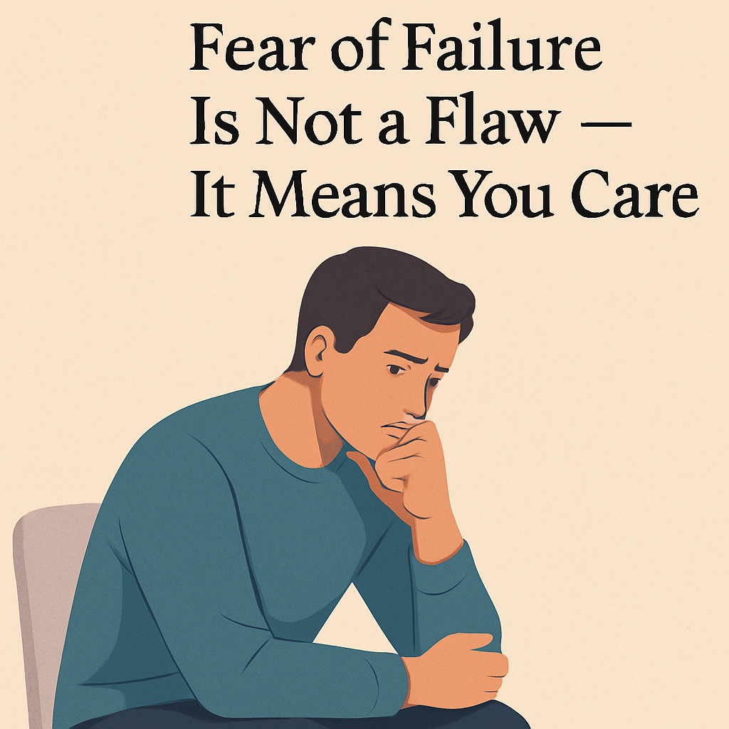 Fear of Failure Is Not a Flaw — It Means You Care | by Marwanalkamel ...