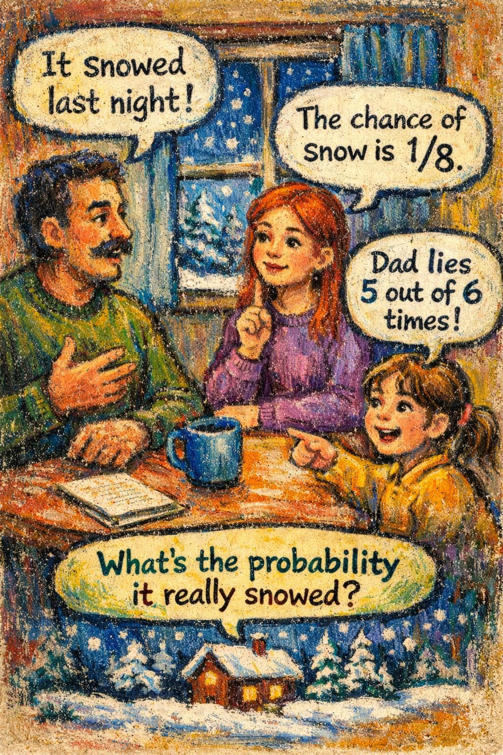 Did It ACTUALLY Snow? A Math Puzzle | by Barry Leung | Math Games | Jan ...