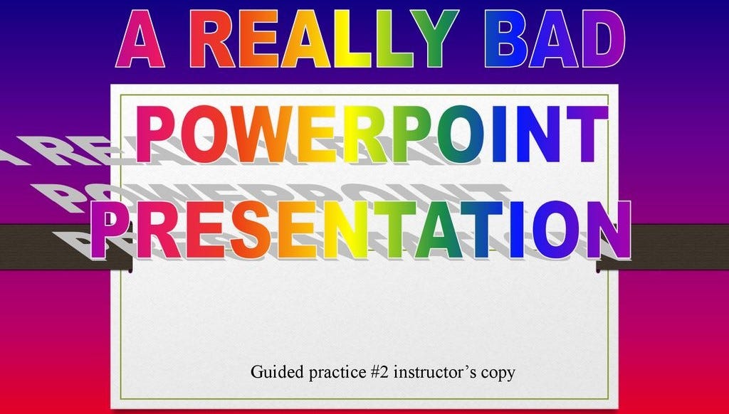 Pare de culpar o PowerPoint pela sua apresentação feia | by ...