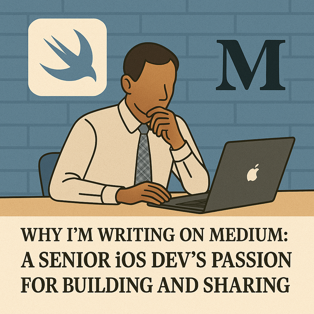 Why I’m Writing on Medium: A Senior iOS Dev’s Passion for Building and Sharing | by Bill | Apr ...
