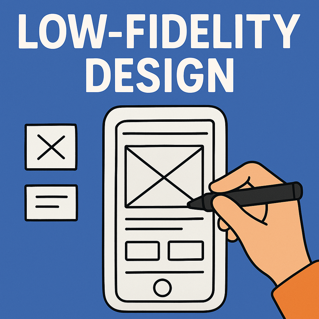 Low-Fidelity Design: The Unsung Hero of UX/UI Magic | by Jyoti Pandey ...