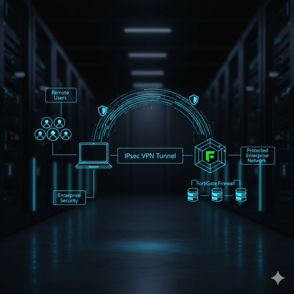FortiGate IPsec VPN setup for remote users (FortiClient) | by Ernest ...