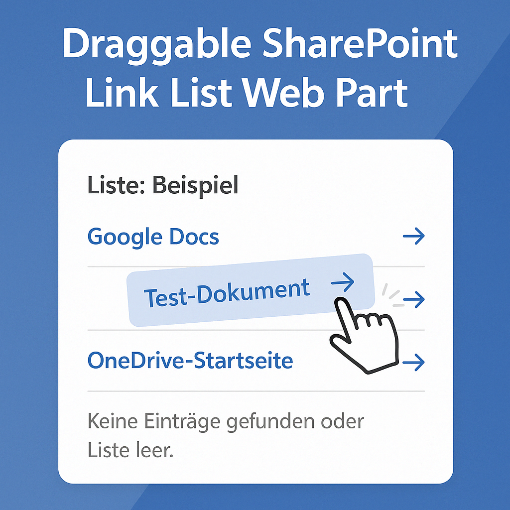 Building a Smart SharePoint Web Part: Link Lists with Drag & Drop | by ...