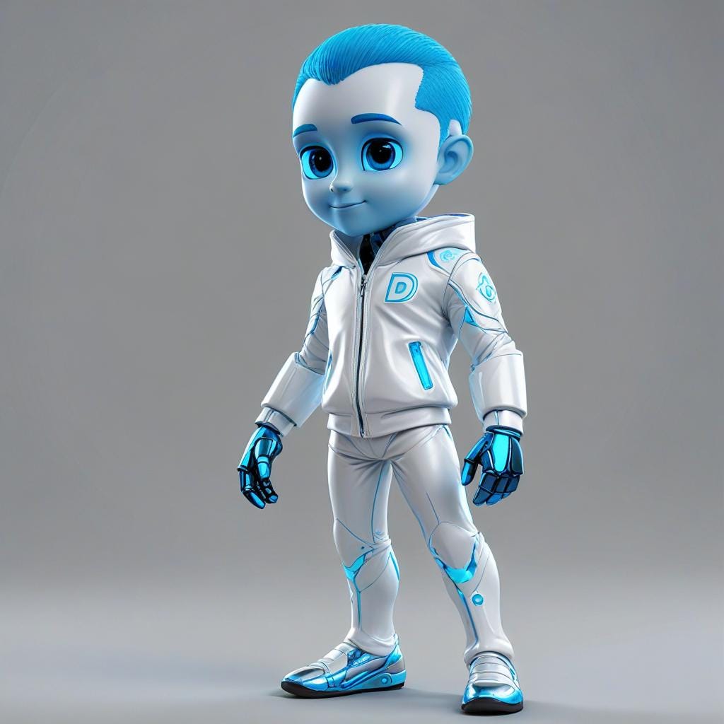 Meet ‘Davi’ the Daoversian:. DAOVERSE’s visionary mascot, embodying ...