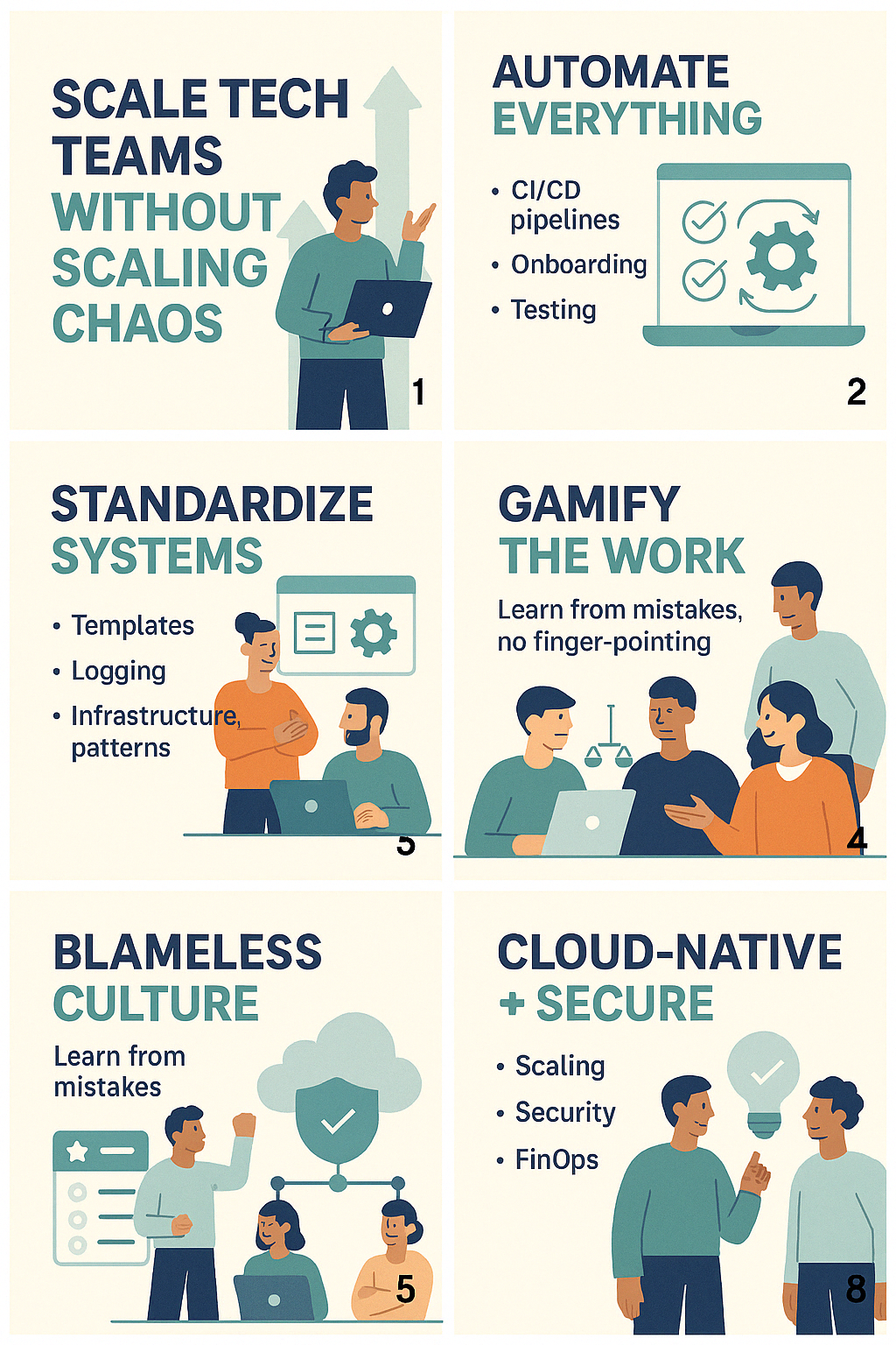 Build Teams That Scale: Automation, Flexibility, and Blameless Culture ...
